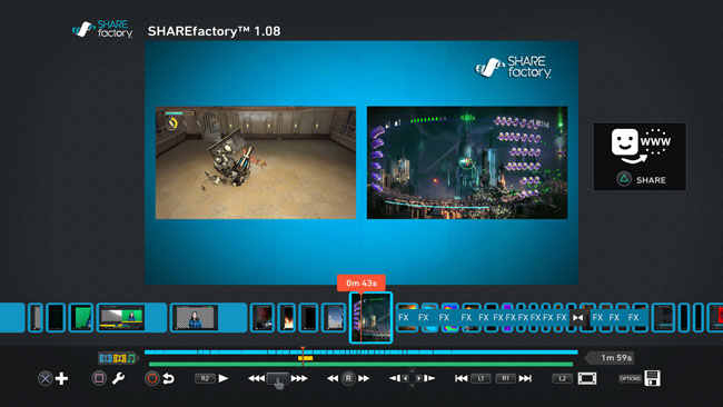 Sharefactory recebe atualização no Playstation 4